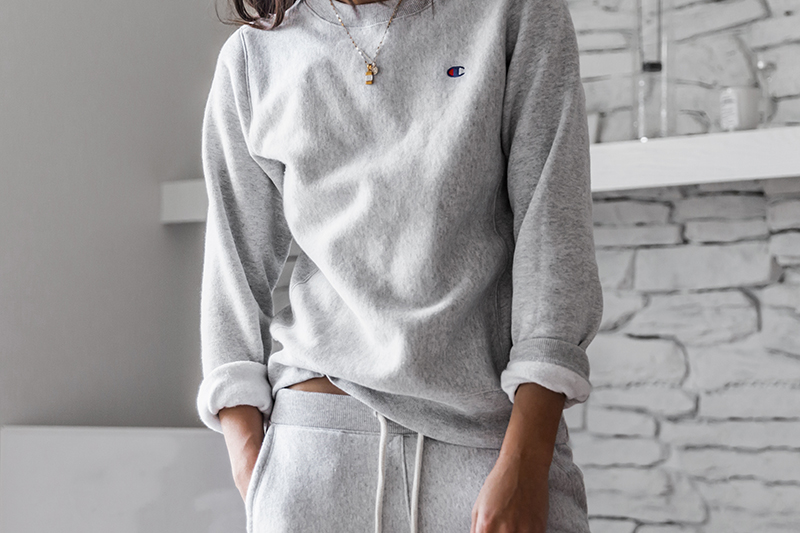 real fashion champions wear champion sweats | day in my dreams