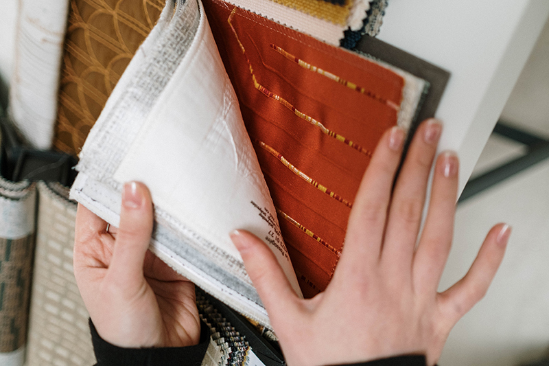 Summer sweater outfits mixing textures with satin skirts